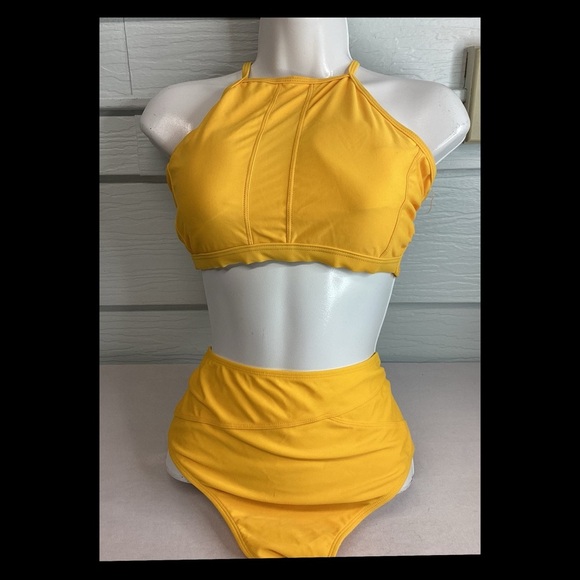 Swim | Yellow Two Piece Swimsuit | Poshmark